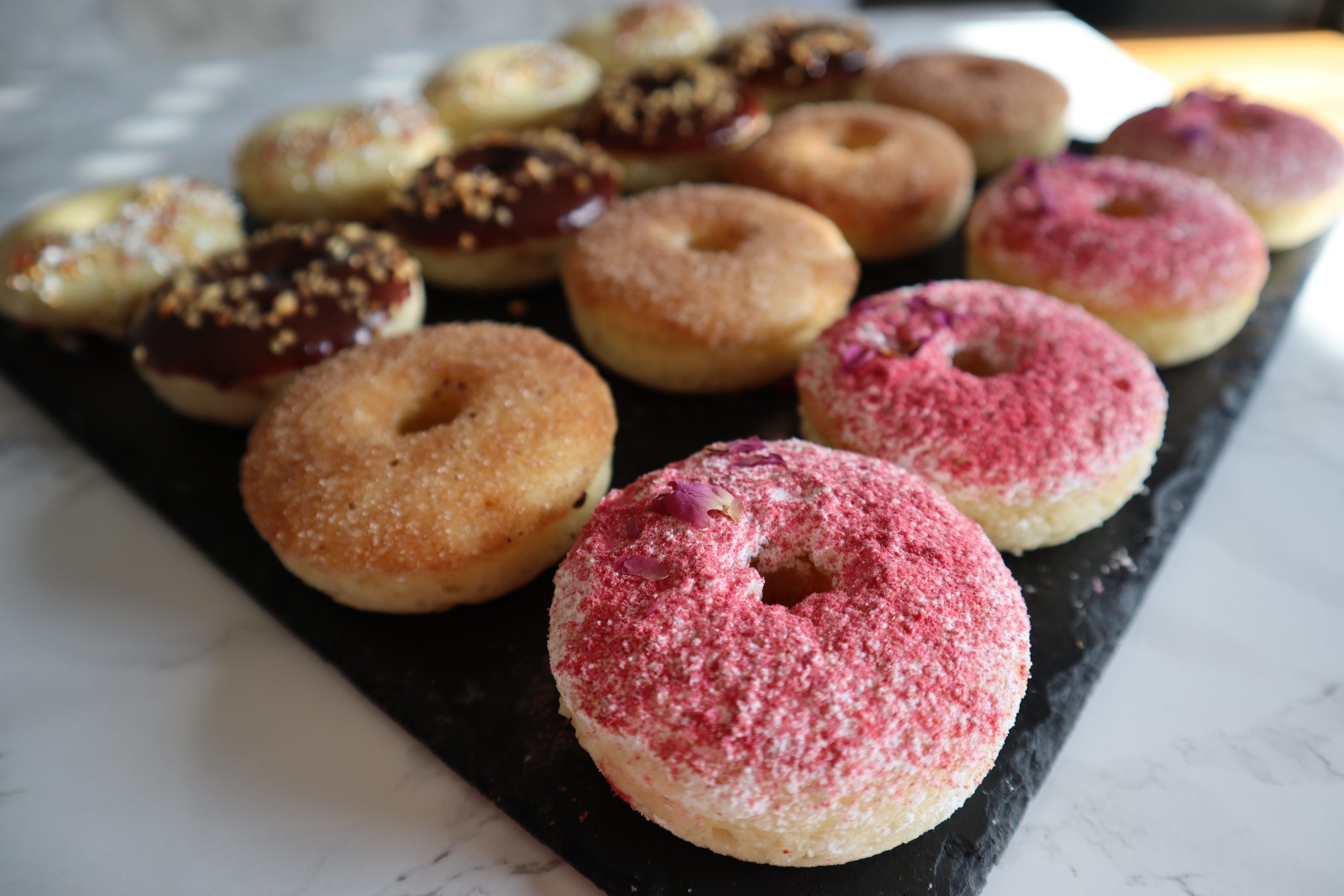 How to Make Baked Donuts | Easy and Quick | No-Kneading & No-Yeast ...