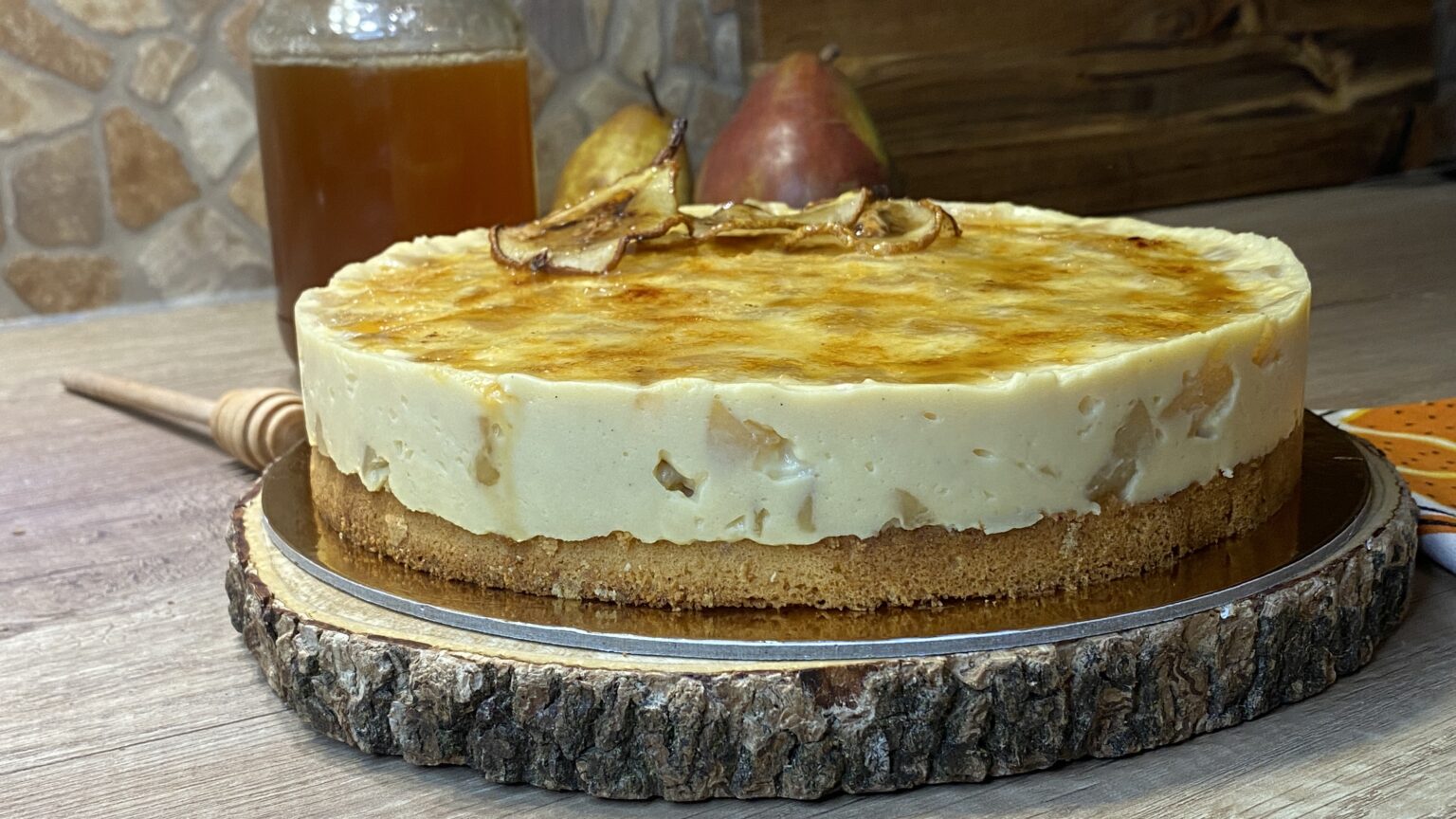 Pear and Vanilla Entremet Cake - CookingFantasies