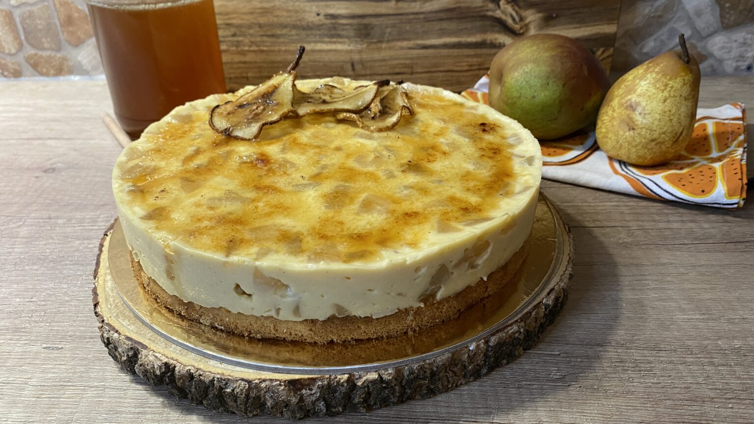 Pear and Vanilla Entremet Cake - CookingFantasies