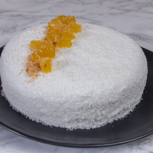 Mango and Coconut Entremet Cake - CookingFantasies