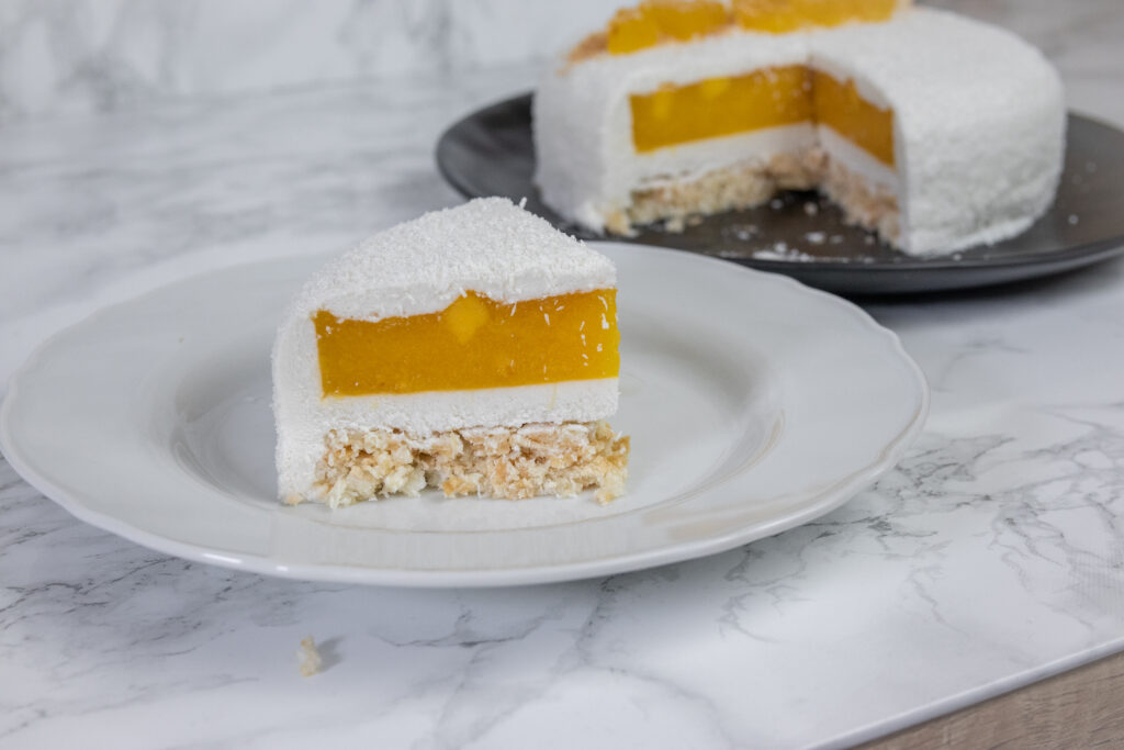 Mango and Coconut Entremet Cake - CookingFantasies
