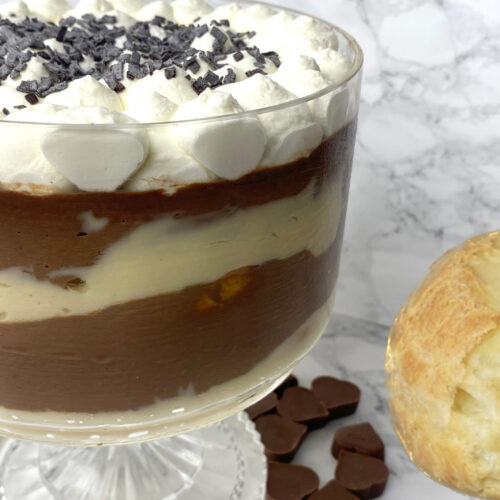 Profiteroles Trifle Recipe - CookingFantasies